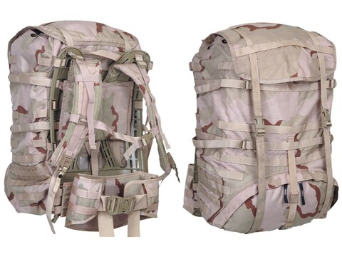 Military Surplus MOLLE II Large Rucksack Complete Assembly Grade 1