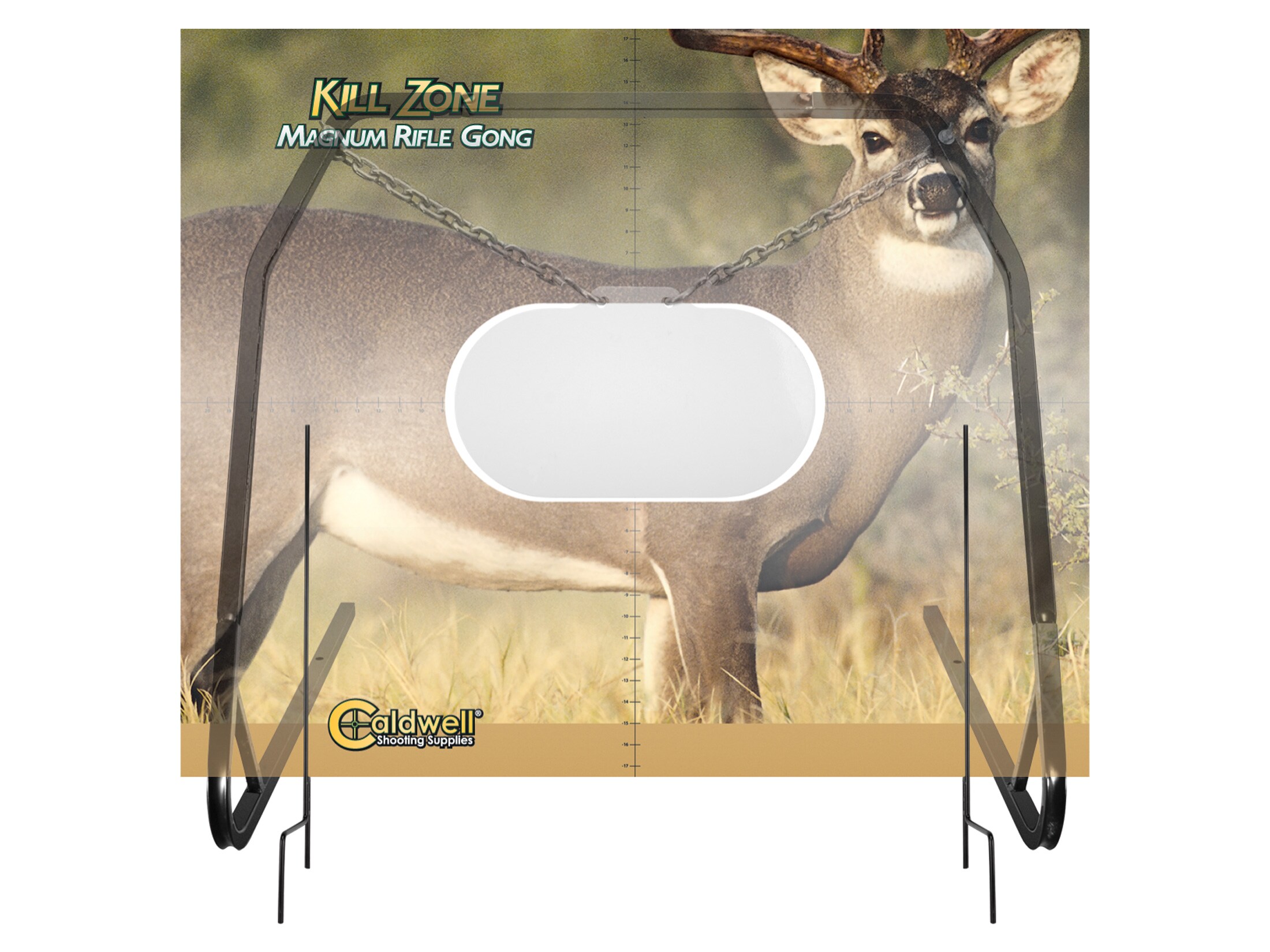 Caldwell Kill Zone Rifle Gong Plate AR-550 (Stand Not Included)