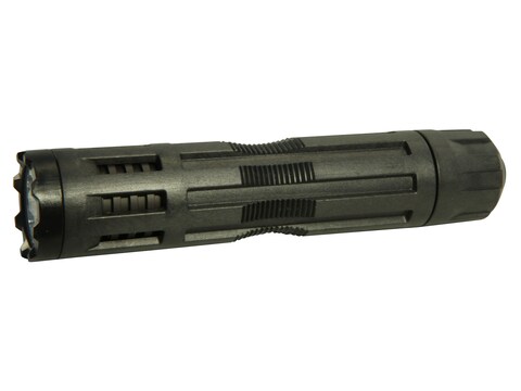 Inforce 6VT Flashlight LED 2 CR123A Batteries Fiber Composite Black