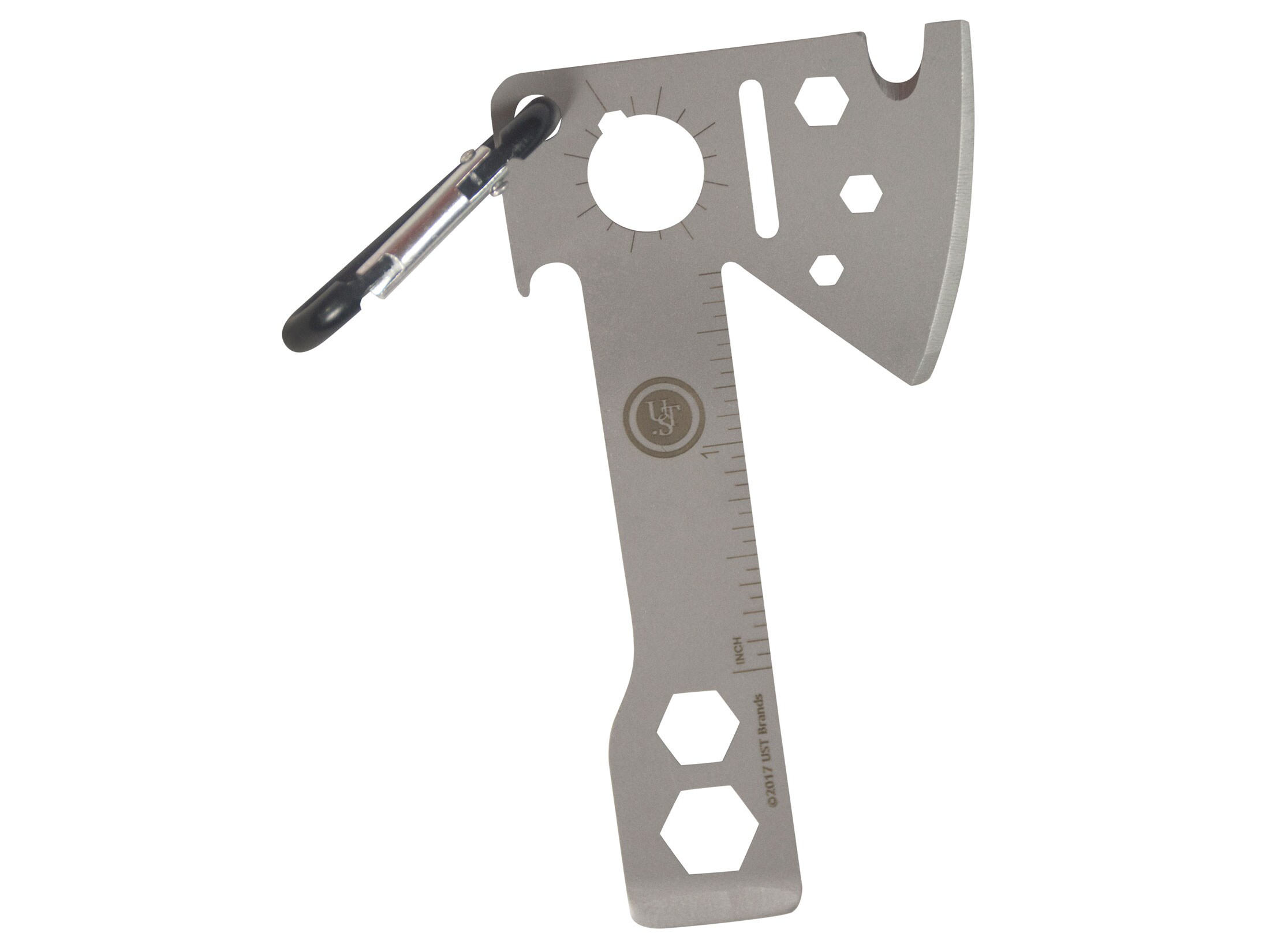 UST Tool-A-Long Hatchet Multi-Purpose Survival Tool SS