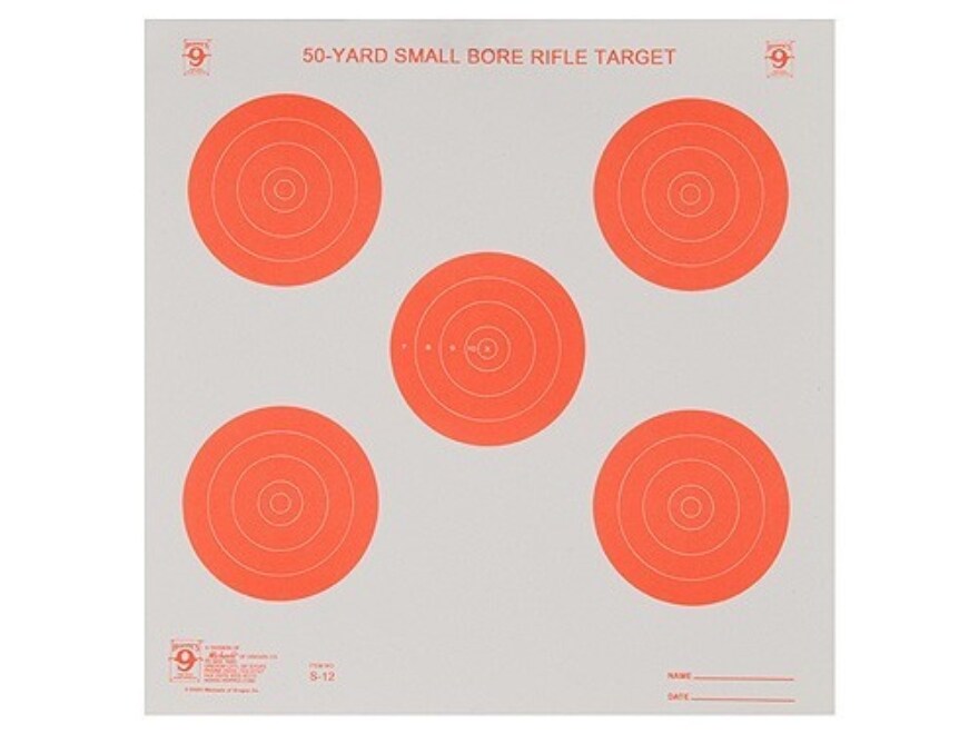 Hoppe's Five Bulls Target 50 Yard 20PK