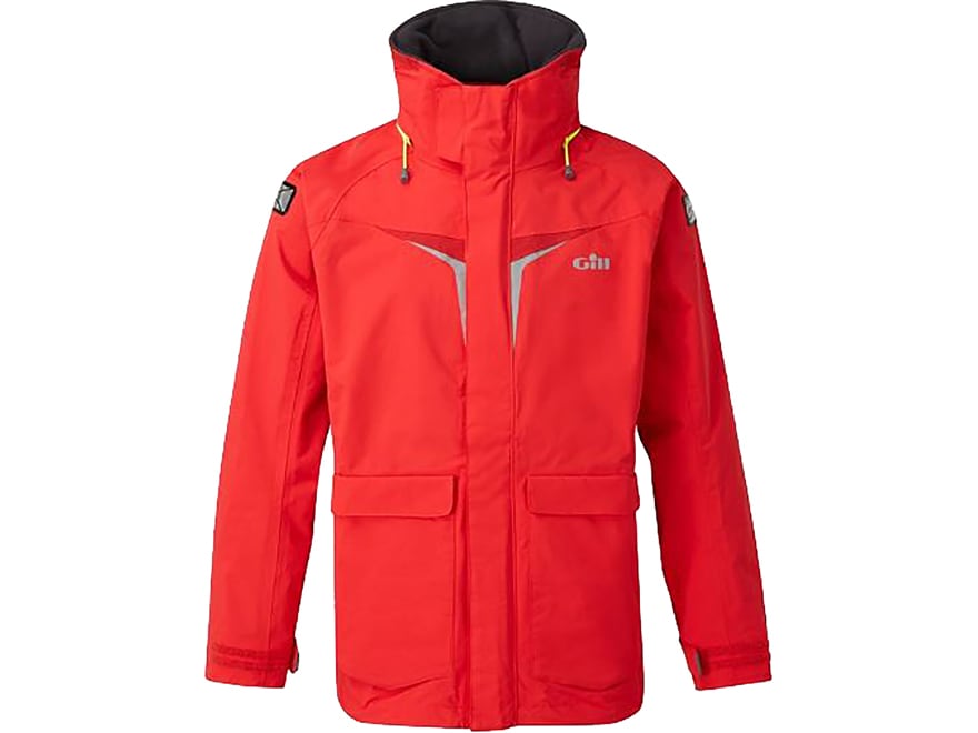 Gill Men's Coastal Jacket Bright Red Medium