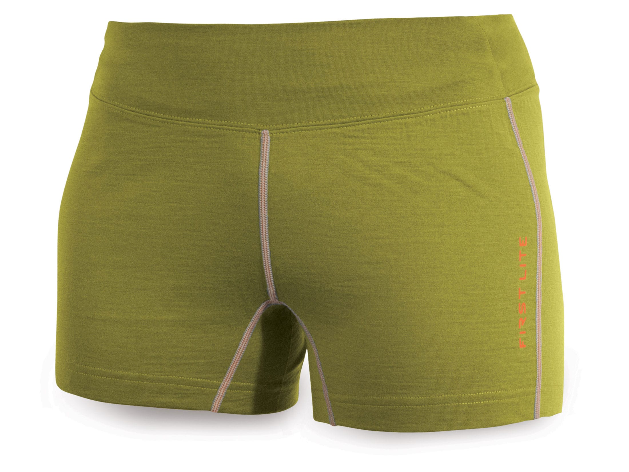 First Lite Women's Syringa Base Layer Shorts Merino Wool Sage Extra