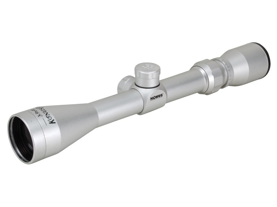 Konus Pro Rifle Scope 3-9x 40mm 30-30 Reticle Silver