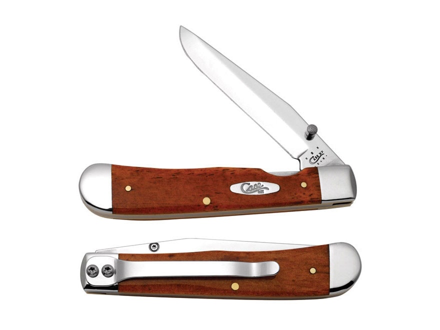 Case Trapperlock Folding Knife 4-1/8 Clip Point SS Blade Smooth