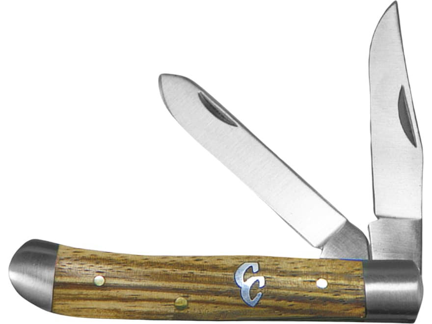 American Buffalo Knife & Tool Sagebrush Mini Trapper Zebrawood Folding