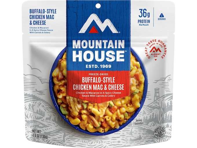 Mountain House Buffalo Style Chicken Mac & Cheese Freeze Dried Food 2