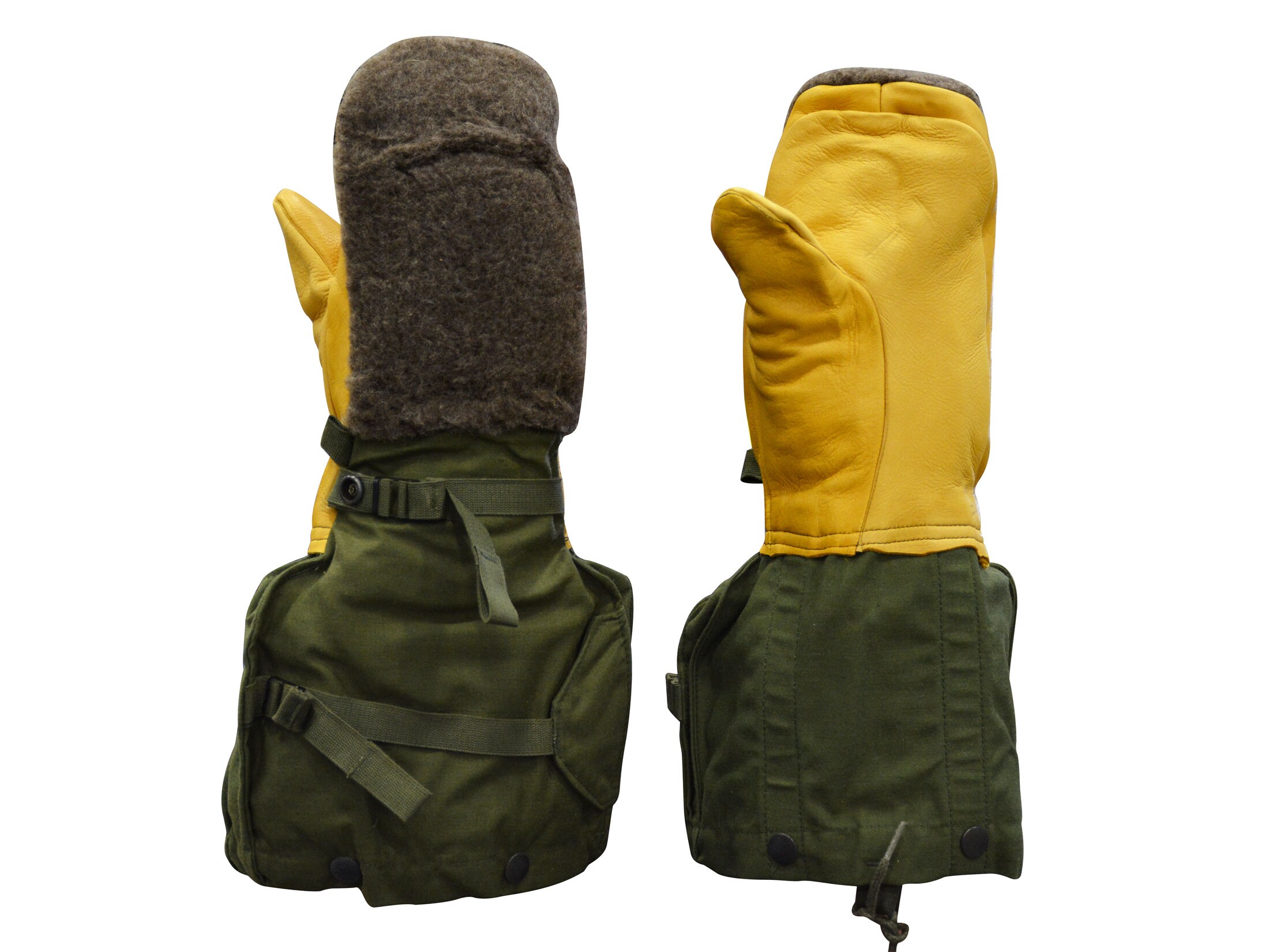 Military Surplus ECW Mitten Set Grade 2 Olive Drab Small