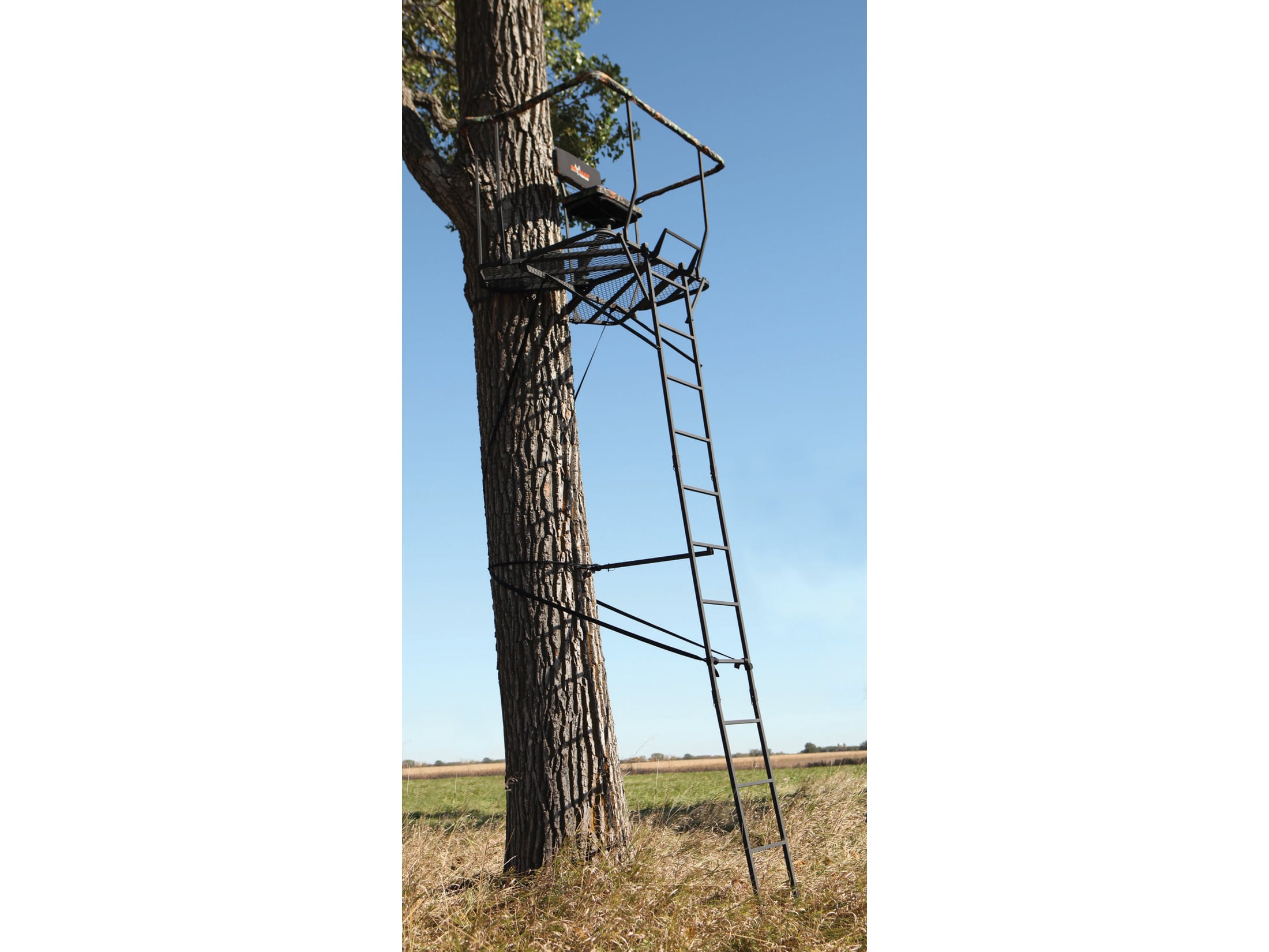Big Game The Ultra-View DX Single Ladder Treestand Steel Black