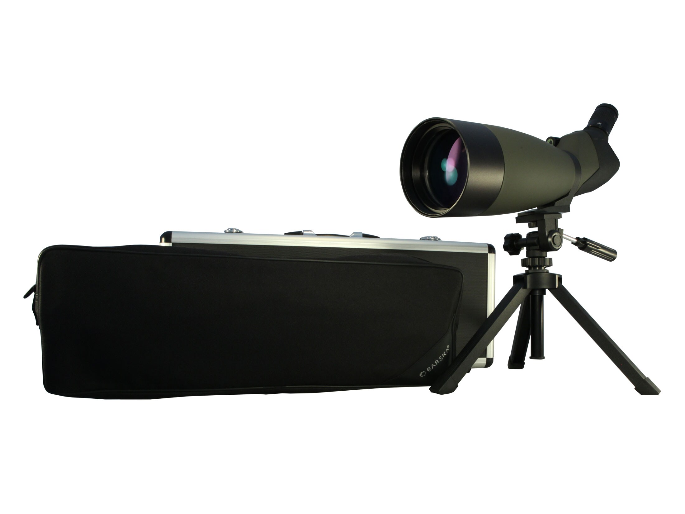 Barska Blackhawk Spotting Scope 25-75x 100mm Angled