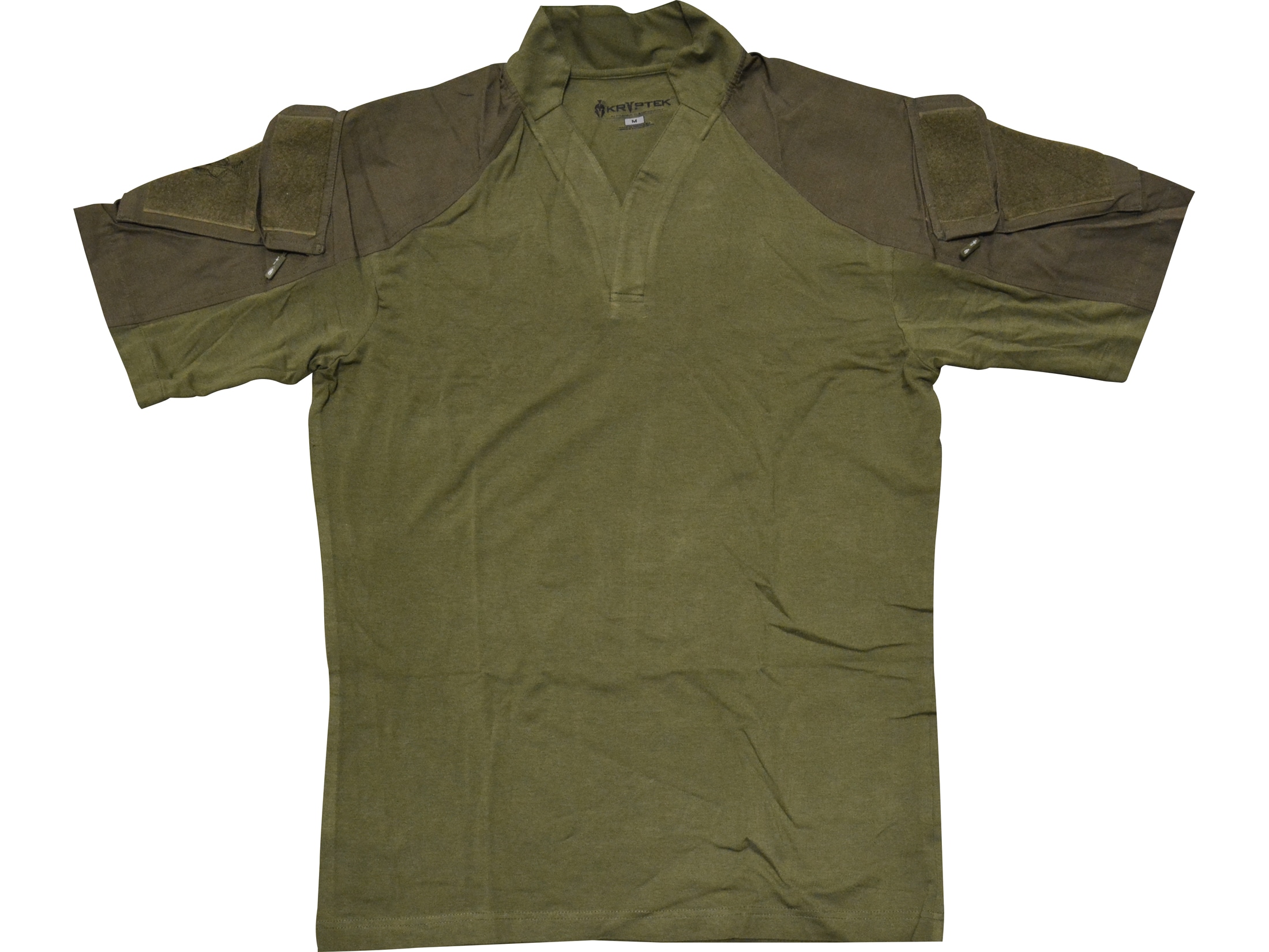 Kryptek Men's Tactical Rugby Short Sleeve Shirt Acrylic/Cotton/Nylon