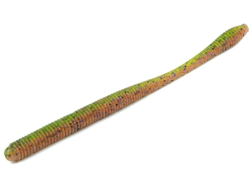 6th Sense Divine Shakey Worm 7.0 Junebug Red