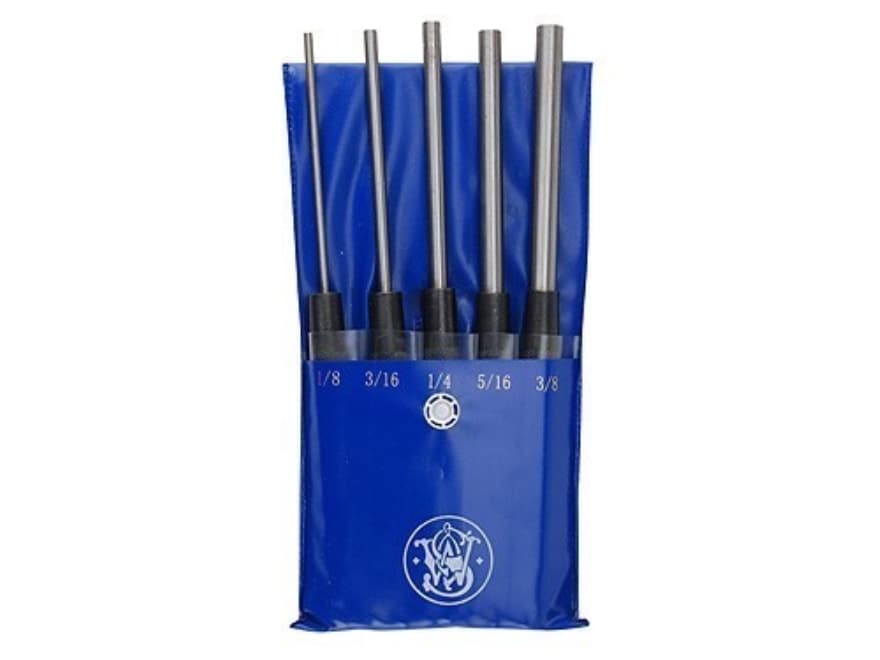 Smith & Wesson Extra Long Punch Set 5-Piece Steel