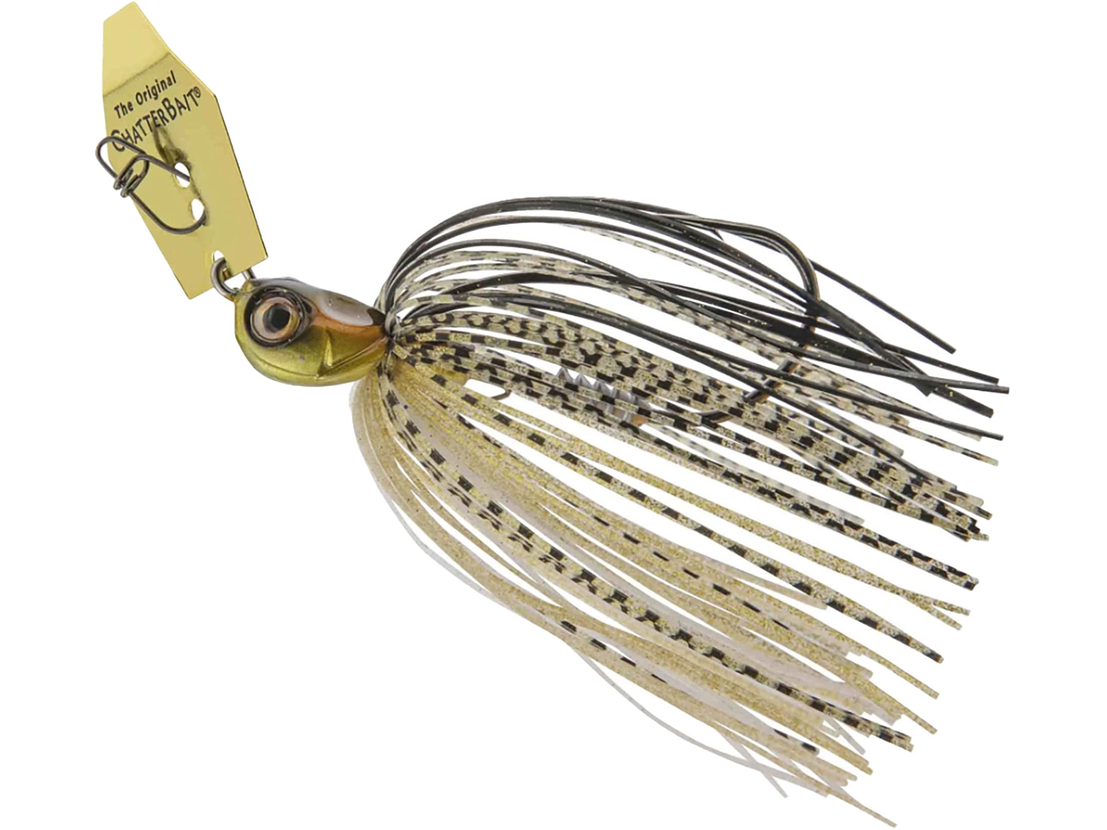 Z-Man Chatterbait Elite EVO Bladed Jig Golden Shiner 3/8oz