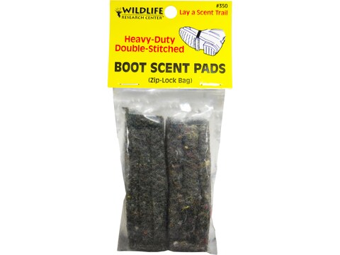 Wildlife Research Center Heavy Duty Boot Scent Pads Cotton Pack of 2