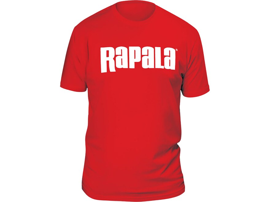 Rapala Men's Next Level T-Shirt Charcoal/Red 2XL