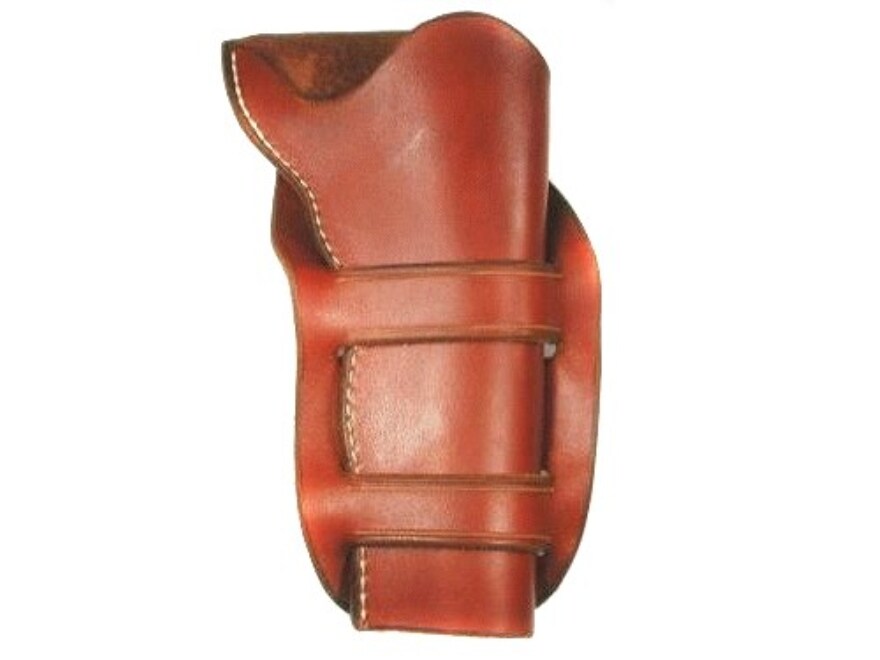 Van Horn Leather Mexican Double Loop Crossdraw Holster 4.75 Single