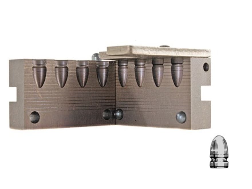 Saeco 3-Cavity Bullet Mold #115 9mm (356 Diameter) 122 Grain Round