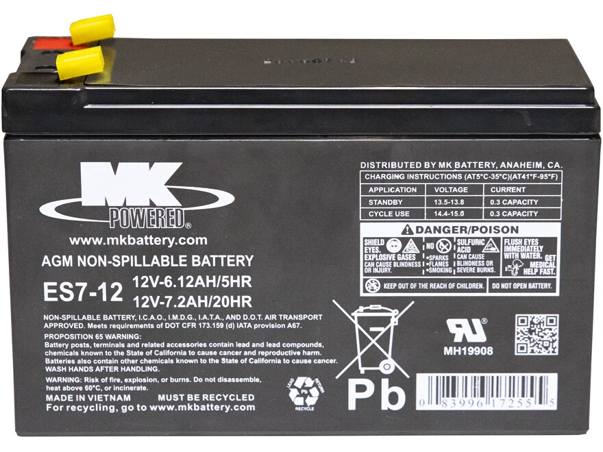 Higdon Motion Decoy Rechargeable Battery by MK Powered 12 Volt Lead