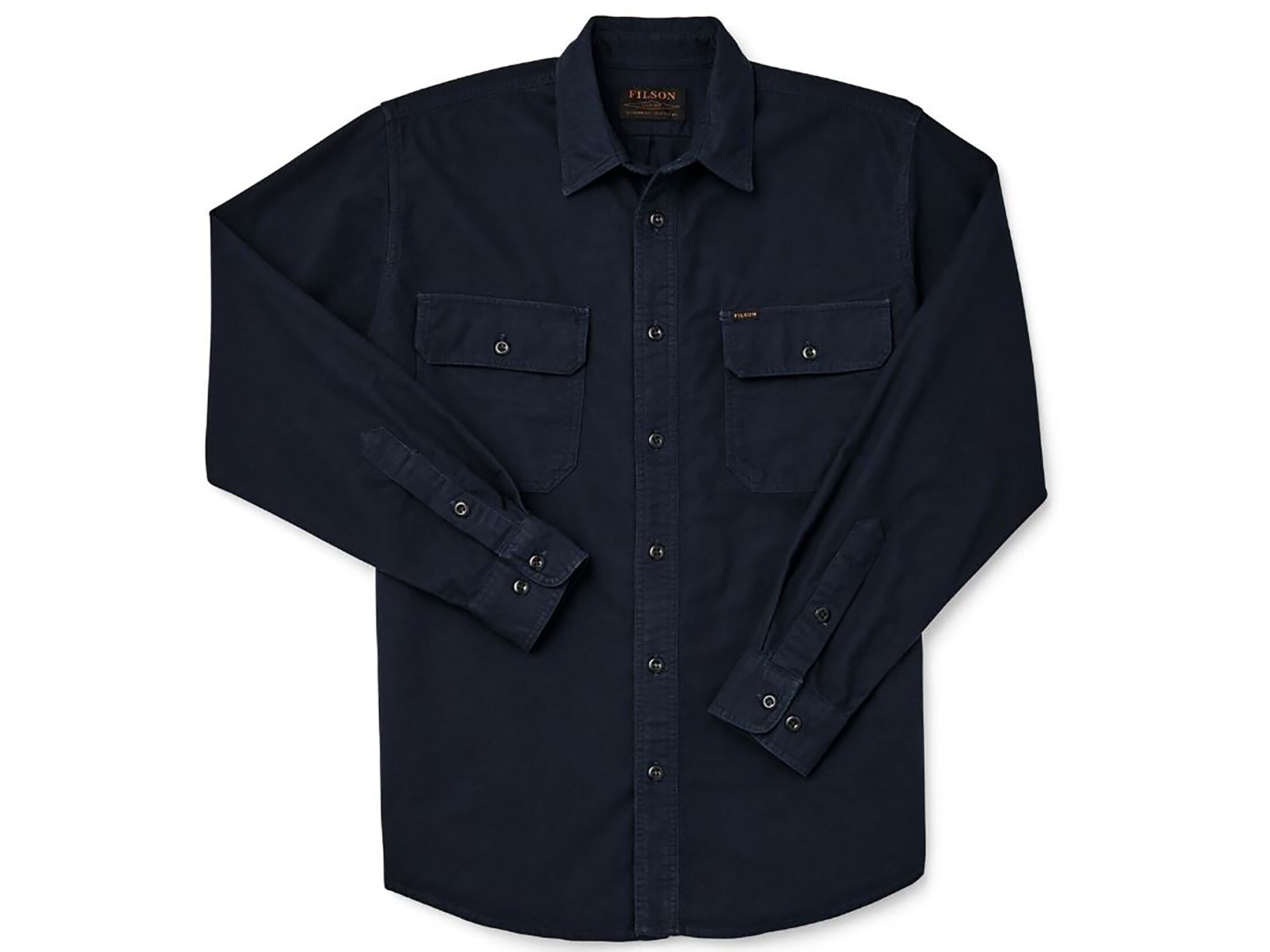 Filson Men's Field Flannel Shirt North Coast Green Large