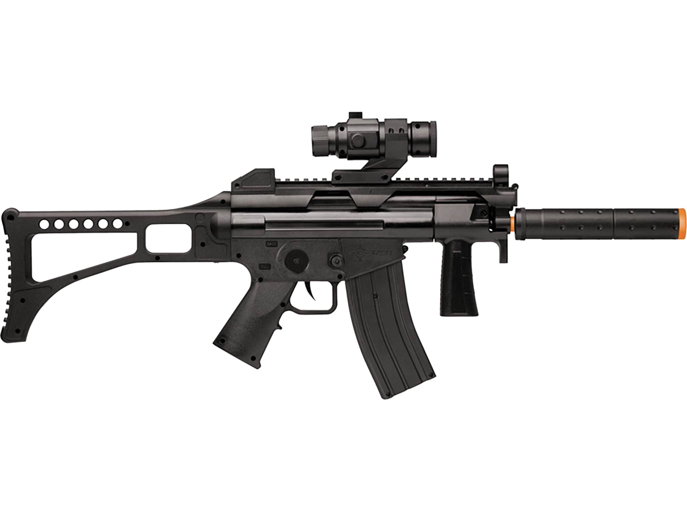 Game Face Pulse R91 AEG Airsoft Rifle 6mm BB Battery Powered Full-Auto
