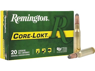 Product Comparison for Remington Core-Lokt 308 Winchester Ammo 180 Grain Jacketed Soft Point Box ...