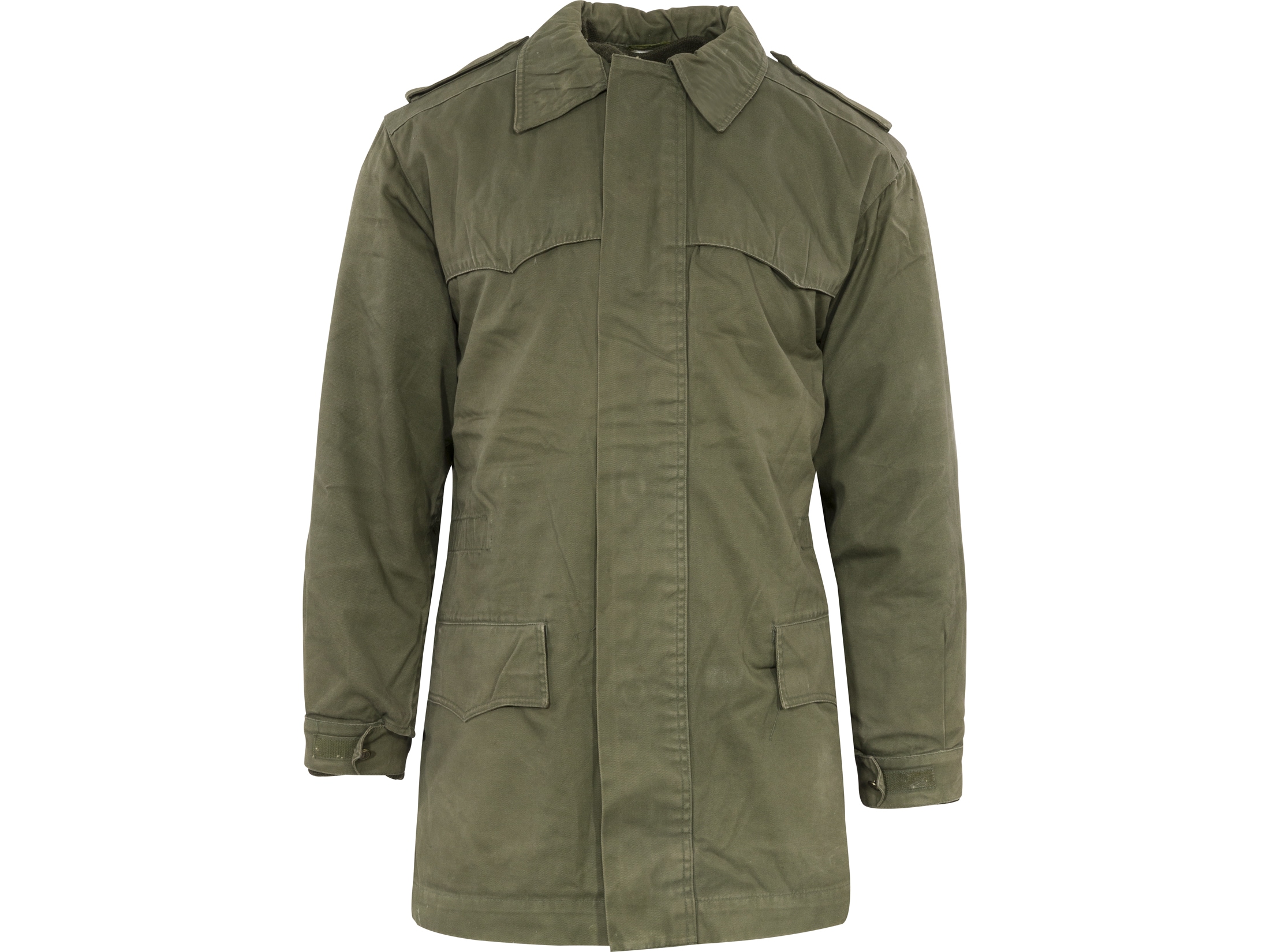 Military Surplus Italian Parka Liner Grade 1 Olive Drab Large