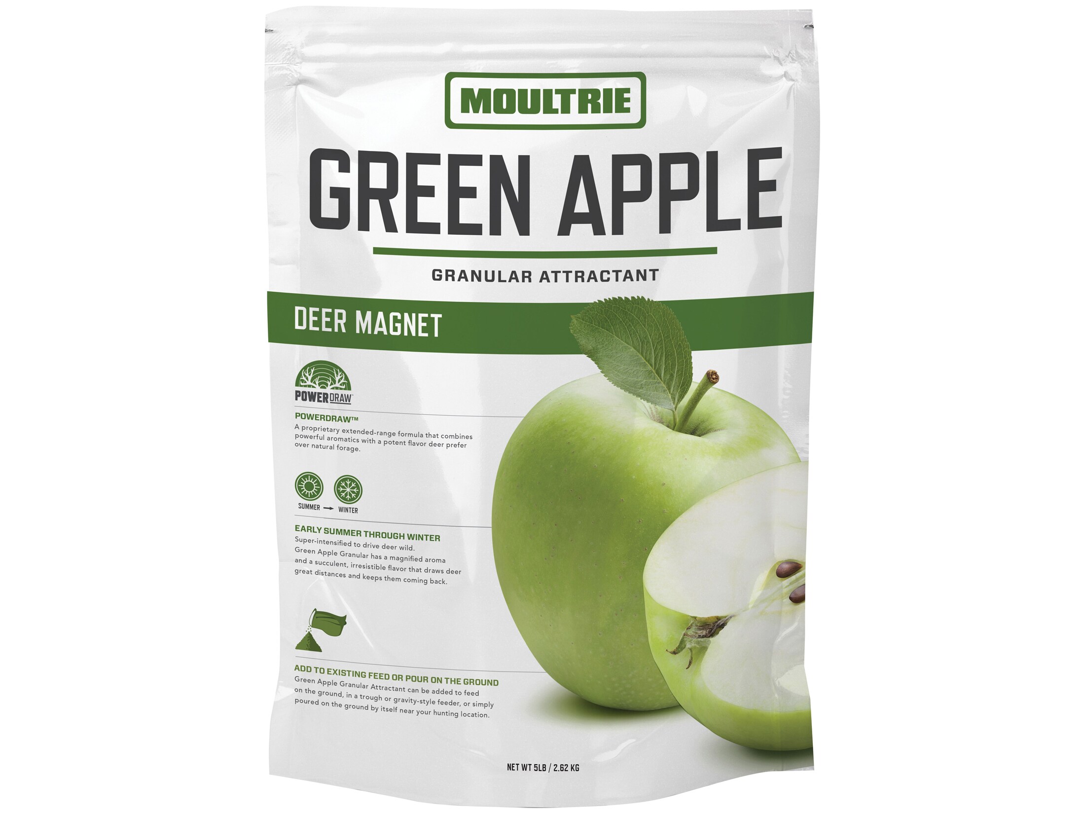 Moultrie Deer Magnet Green Apple Deer Attractant 6 lb