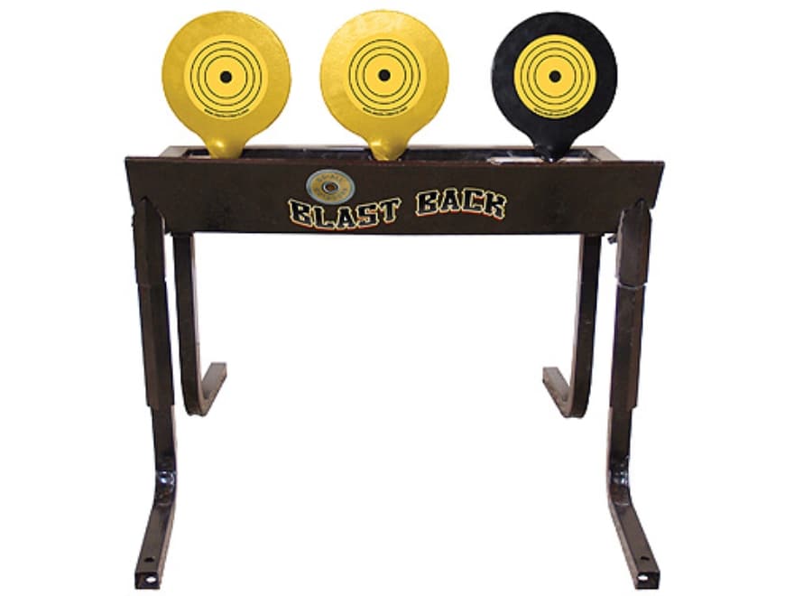 Do-All Blast Back Auto Pop-Up Target System 38 to 44 Cal Handgun Steel