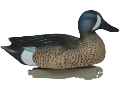 Tanglefree Pro Series Weighted Keel Blue Wing Teal Duck Decoys Pack of