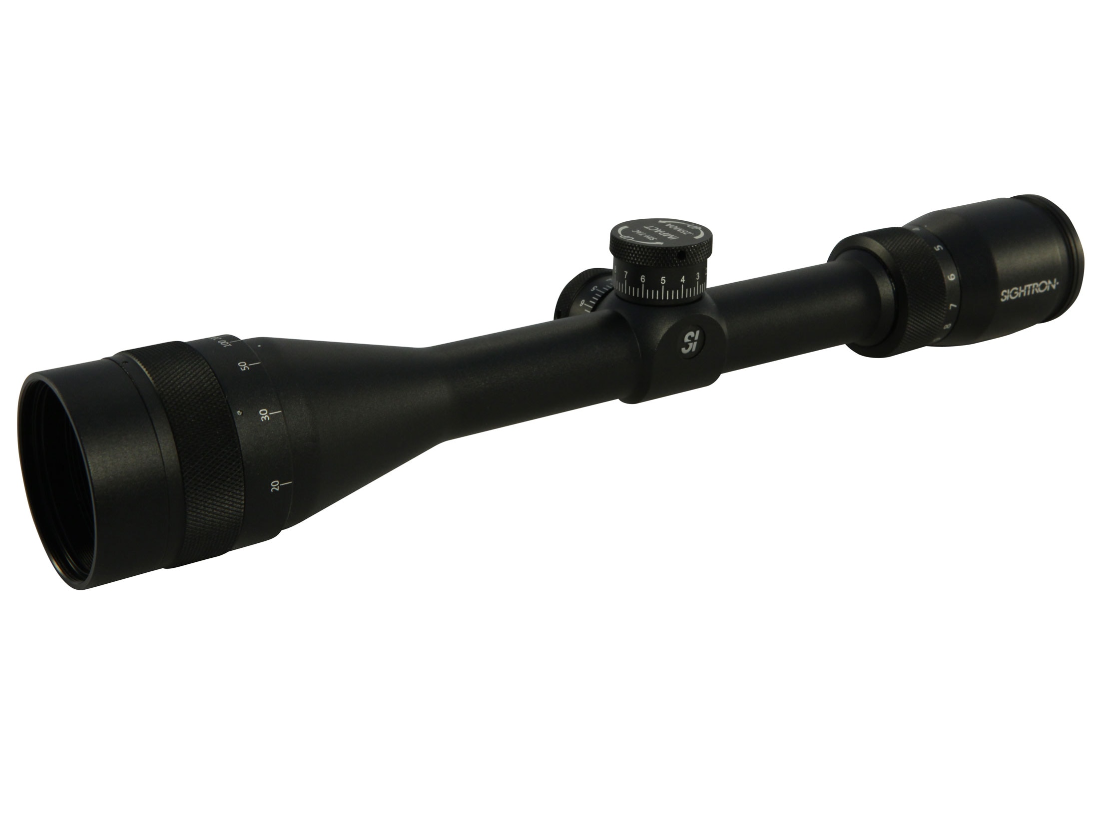 Sightron SIH-TAC Rifle Scope 4-12x 40mm Adjustable Objective Mil-Dot