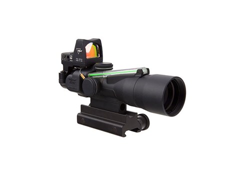 Trijicon ACOG TA33 Compact Rifle Scope 3x 30mm Dual-Illuminated Green