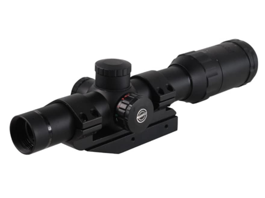 Hawke XB30 Crossbow Scope 1.25-4x 24mm Red Green Illuminated SR