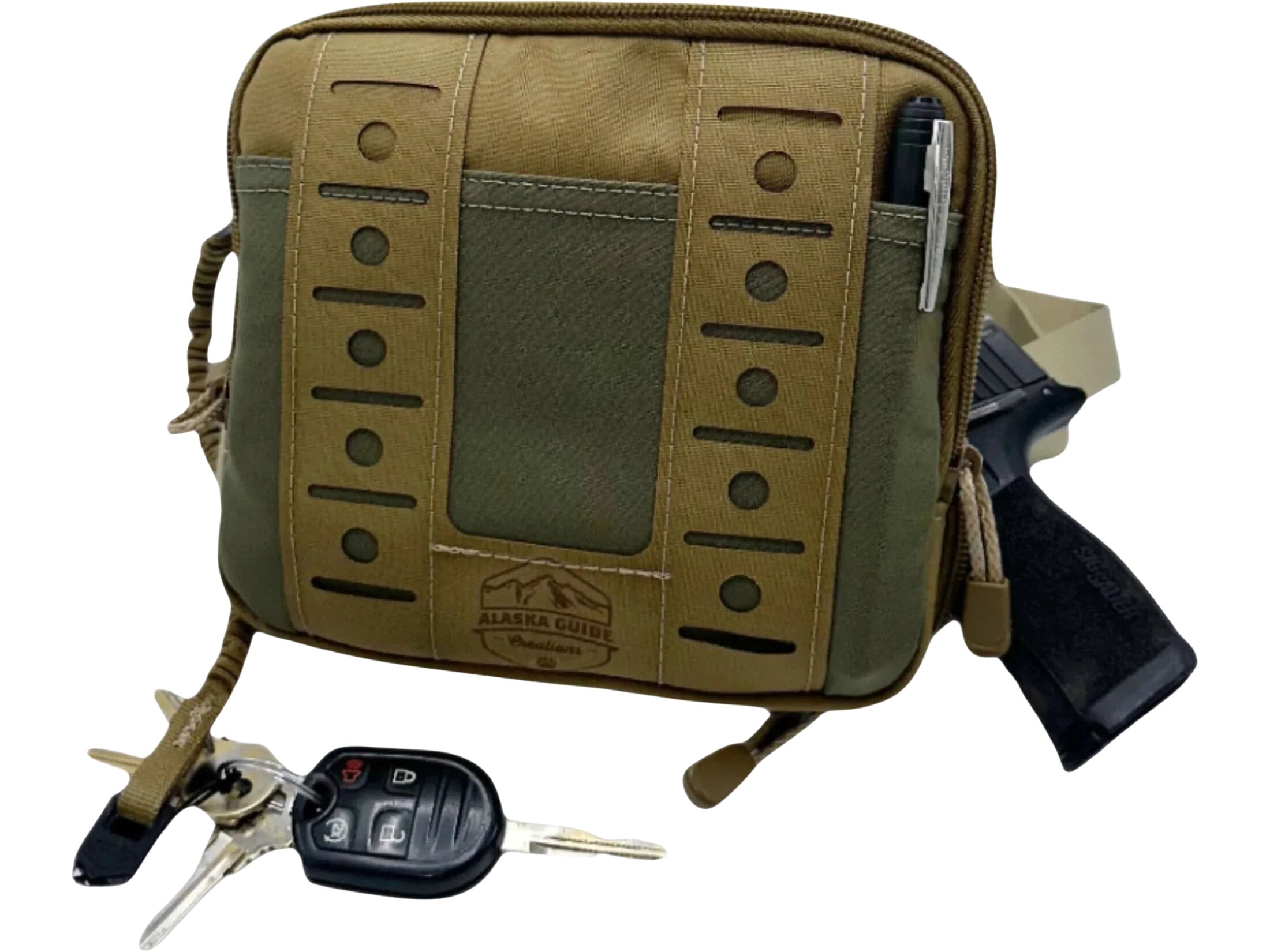 Alaska Guide Creations Rascal Mini Chest Pack Coyote Brown