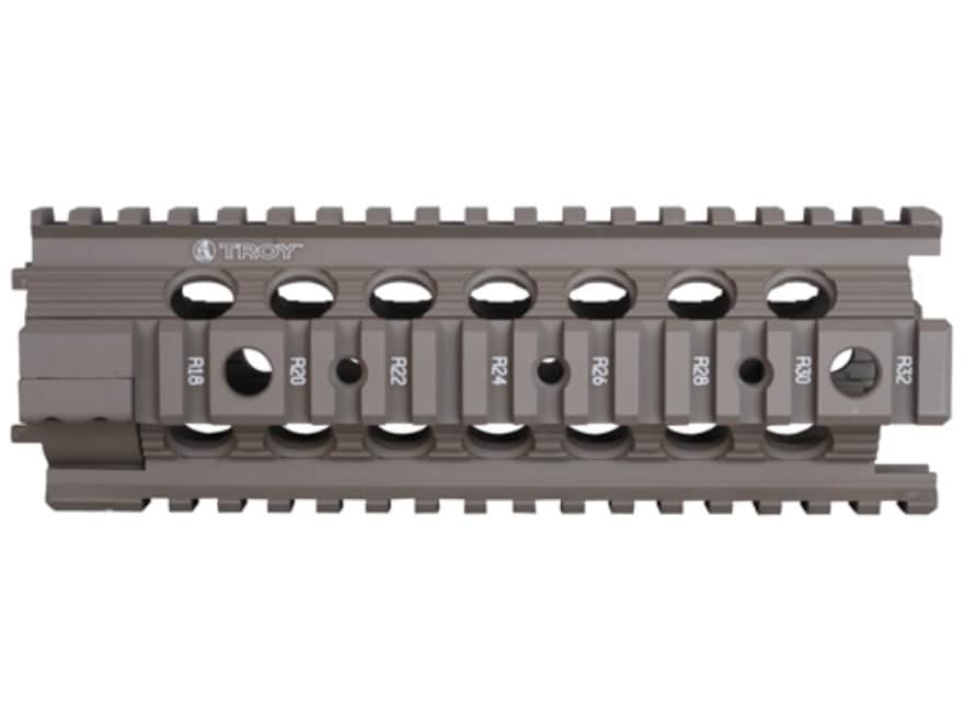 Troy MRF-C Battle Rail AR-15 Picatinny Handguard 7 Black