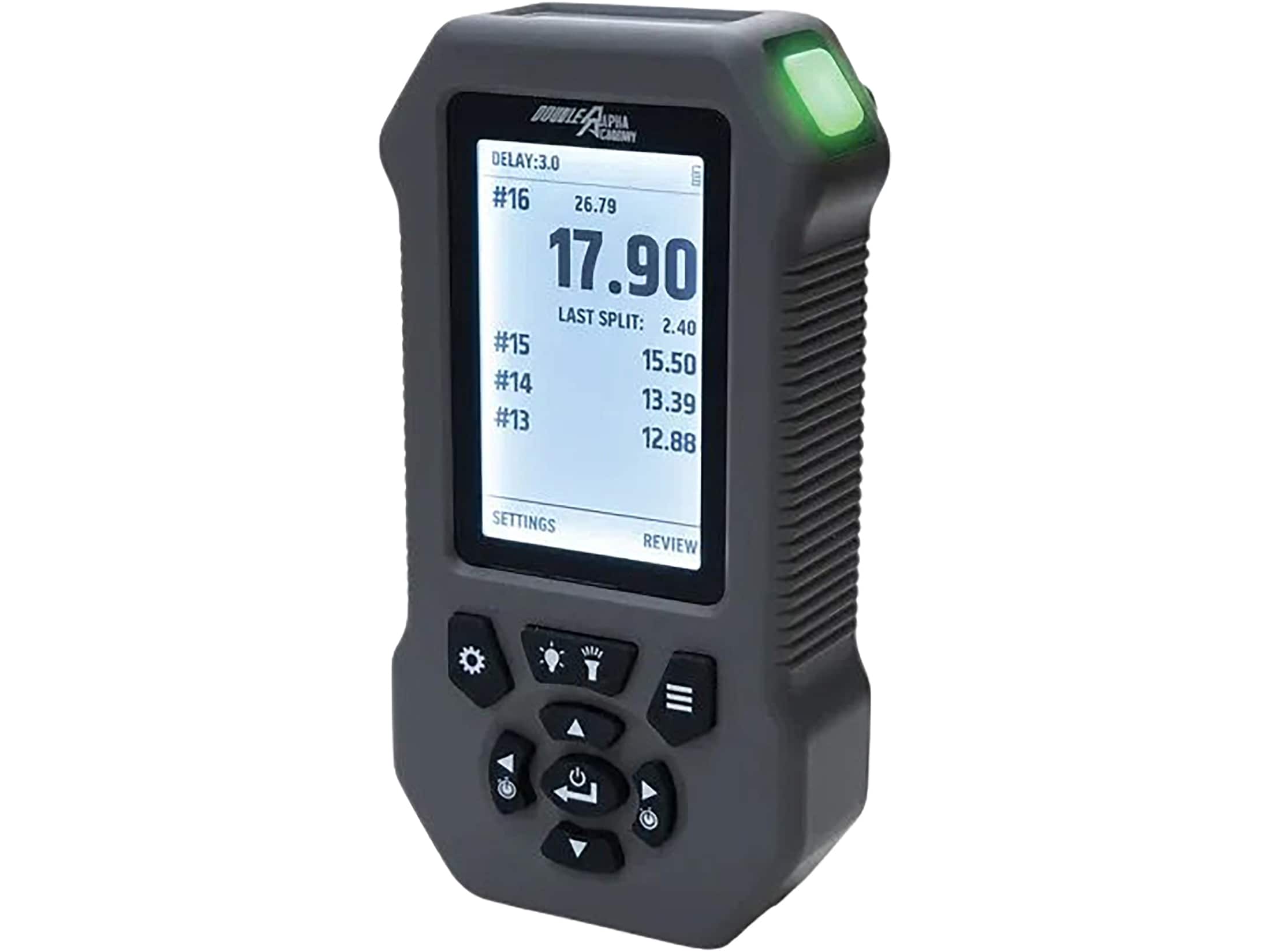 Double Alpha EDGE Shot Timer Gray