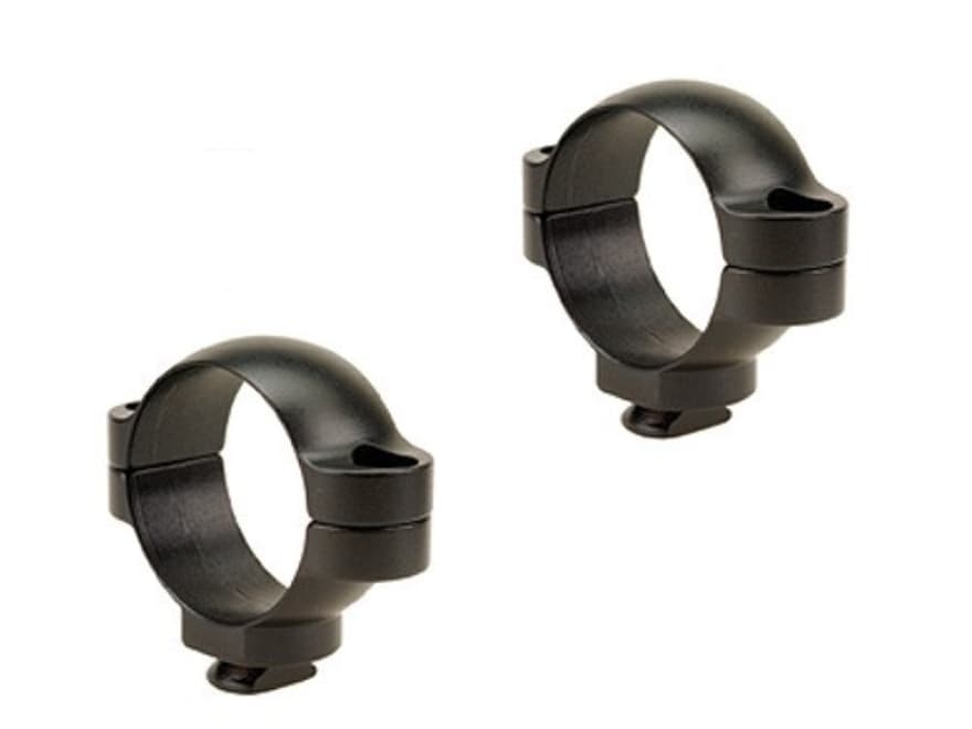 Leupold 1 Dual-Dovetail Rings Extended Front Matte Black High