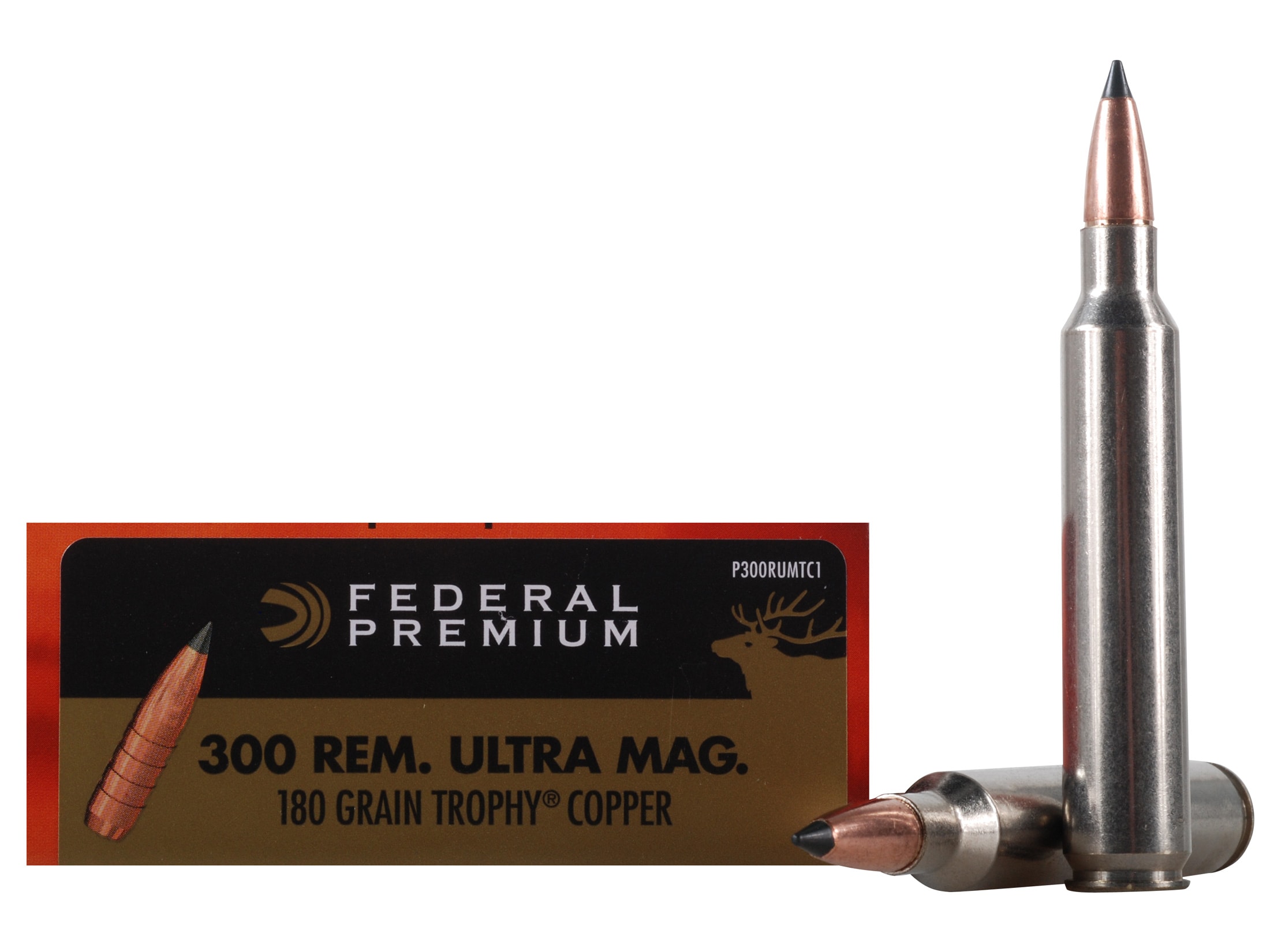 Federal Premium Vital-Shok Ammo 300 Remington Ultra Mag 180 Grain