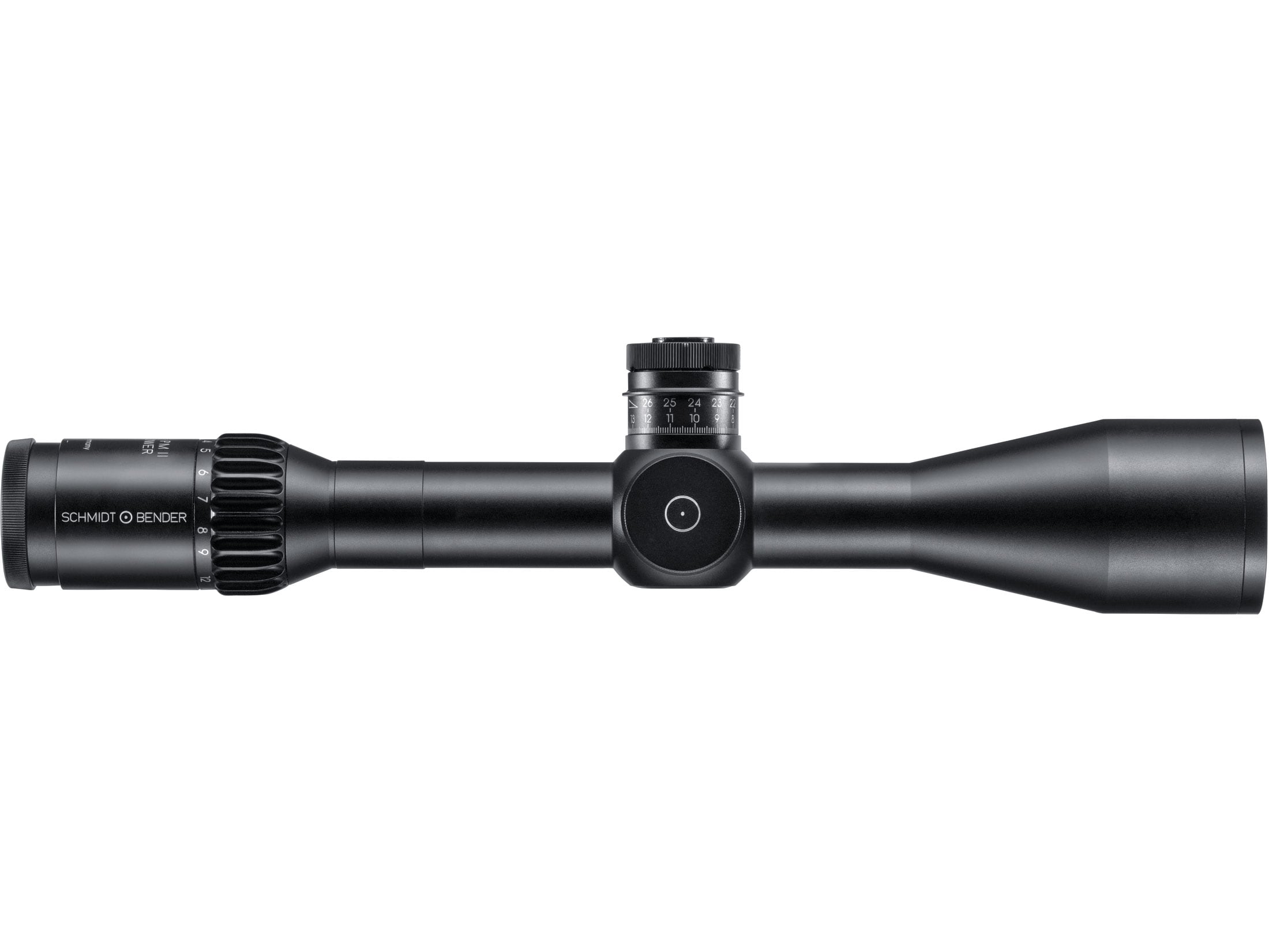 Schmidt & Bender PM II High Power Rifle Scope 34mm Tube 3-27x 56mm