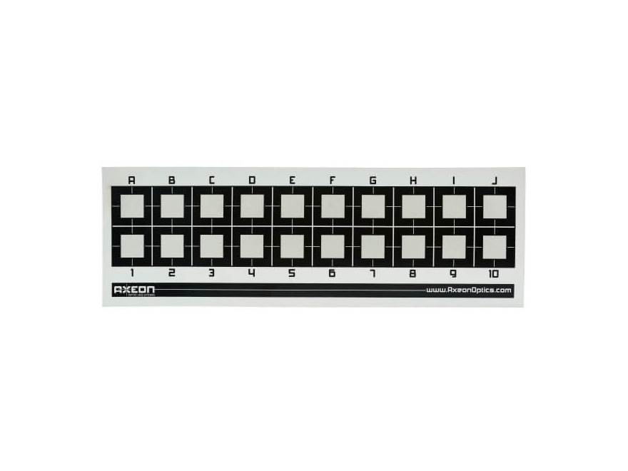 Axeon Absolute Zero Reflective Laser Chart