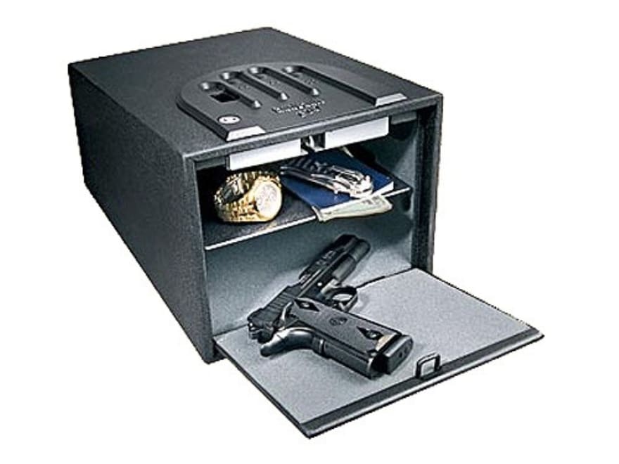 GunVault MultiVault Personal Safe Biometric Lock Black