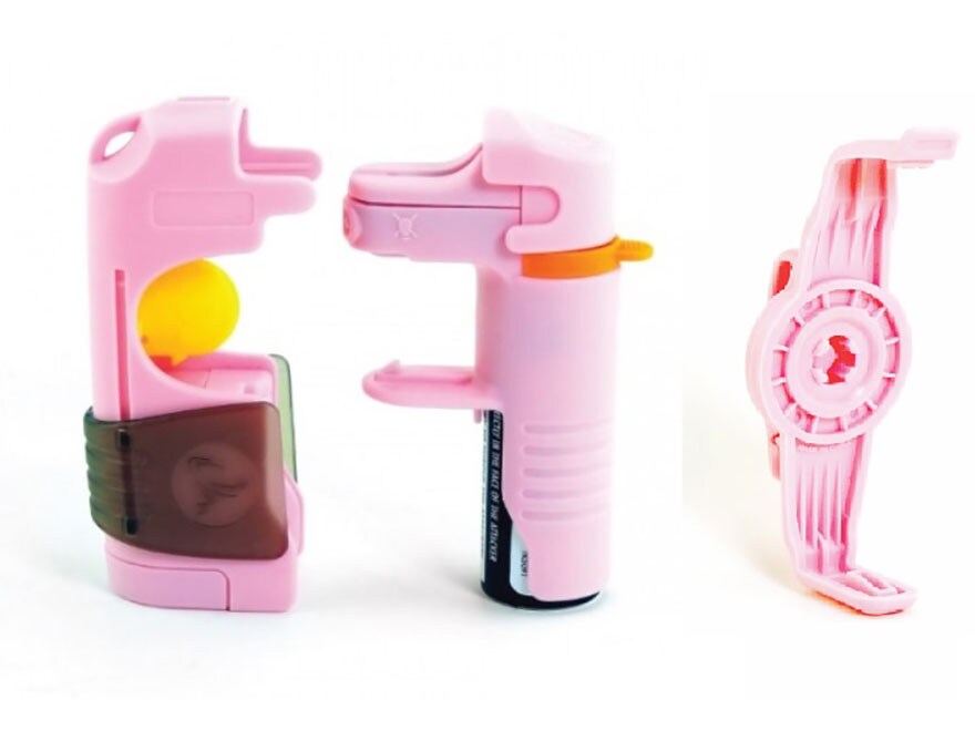 Tornado Ultra Pepper Spray System Alarm 10% OC 11 Gram Aerosol Pink