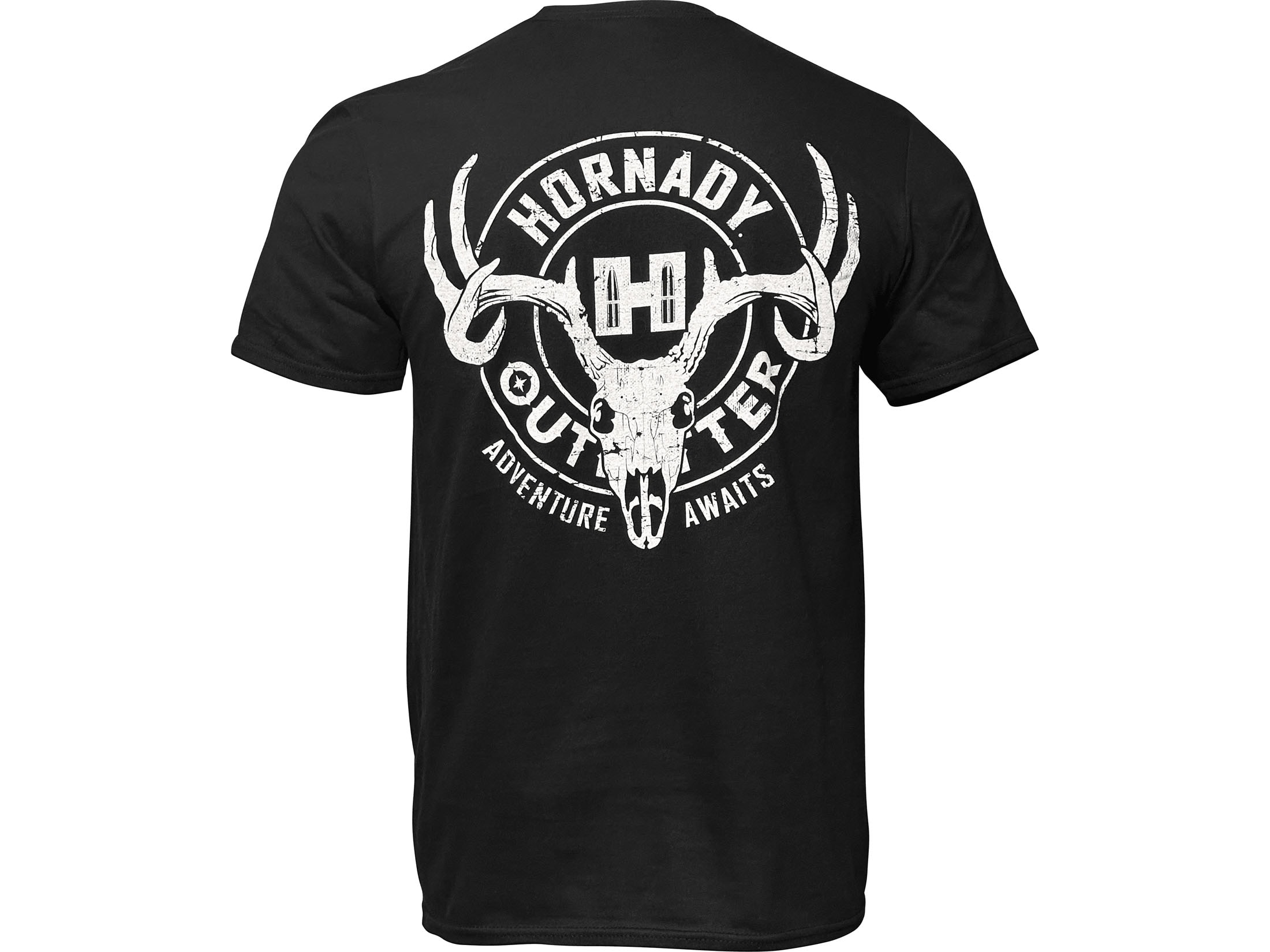 Hornady Men's Ten Point Short Sleeve Crew Neck T Shirt Black Medium