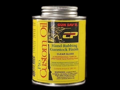 Gun Sav'R Pro-Custom Oil Gunstock Finish Gloss 9oz Liquid