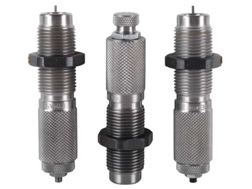 Lyman Deluxe 3-Die Set Carbide Expander Button 22-250 Remington