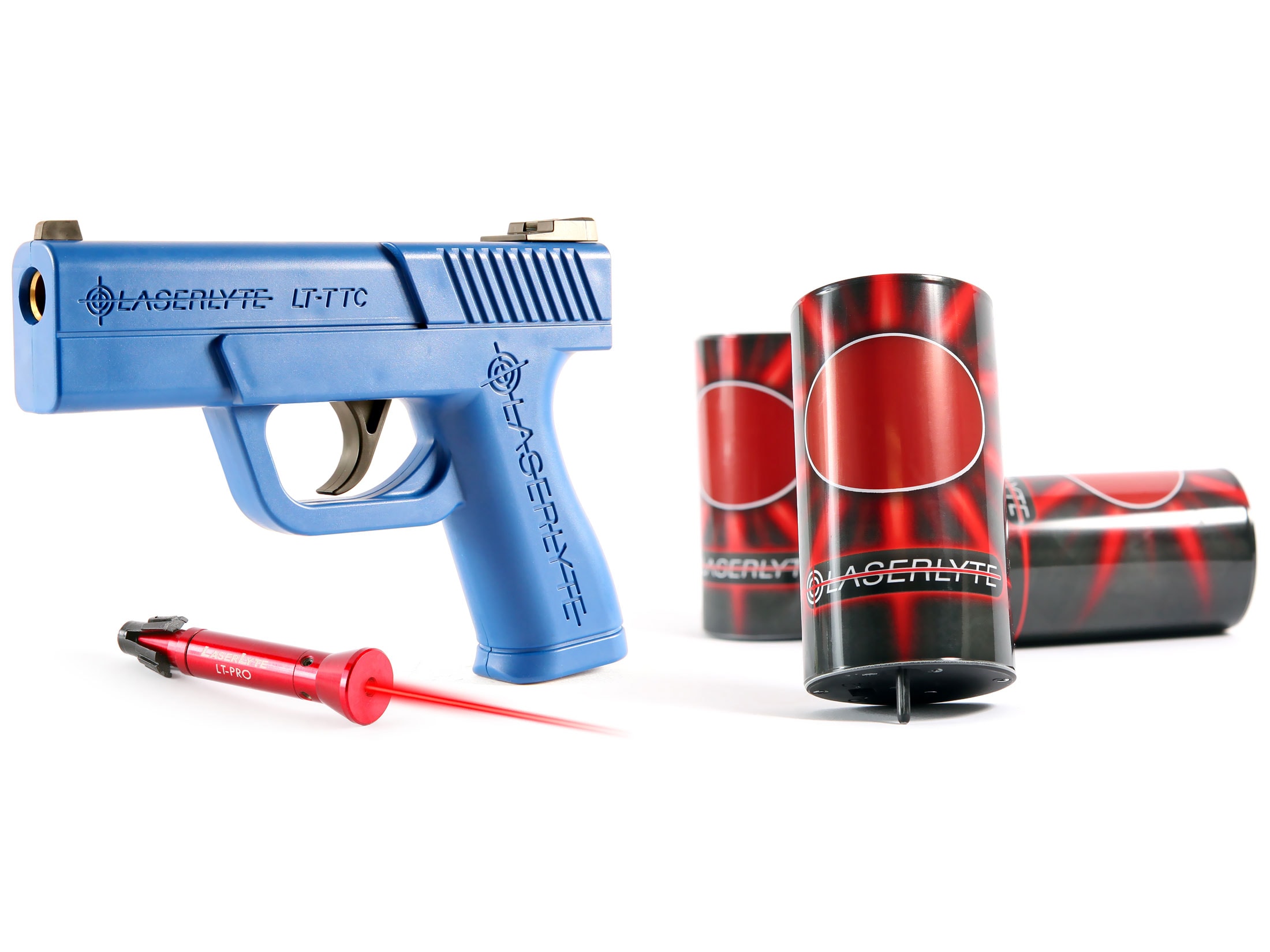 LaserLyte Plinking Can Kit Compact Pistol Housing LT-Pro Laser Trainer