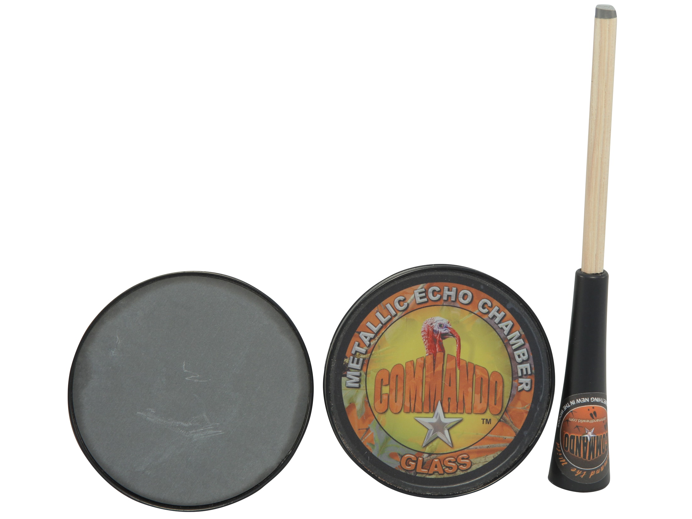 Commando Combo Glass/Slate Turkey Call Wet Strike Striker