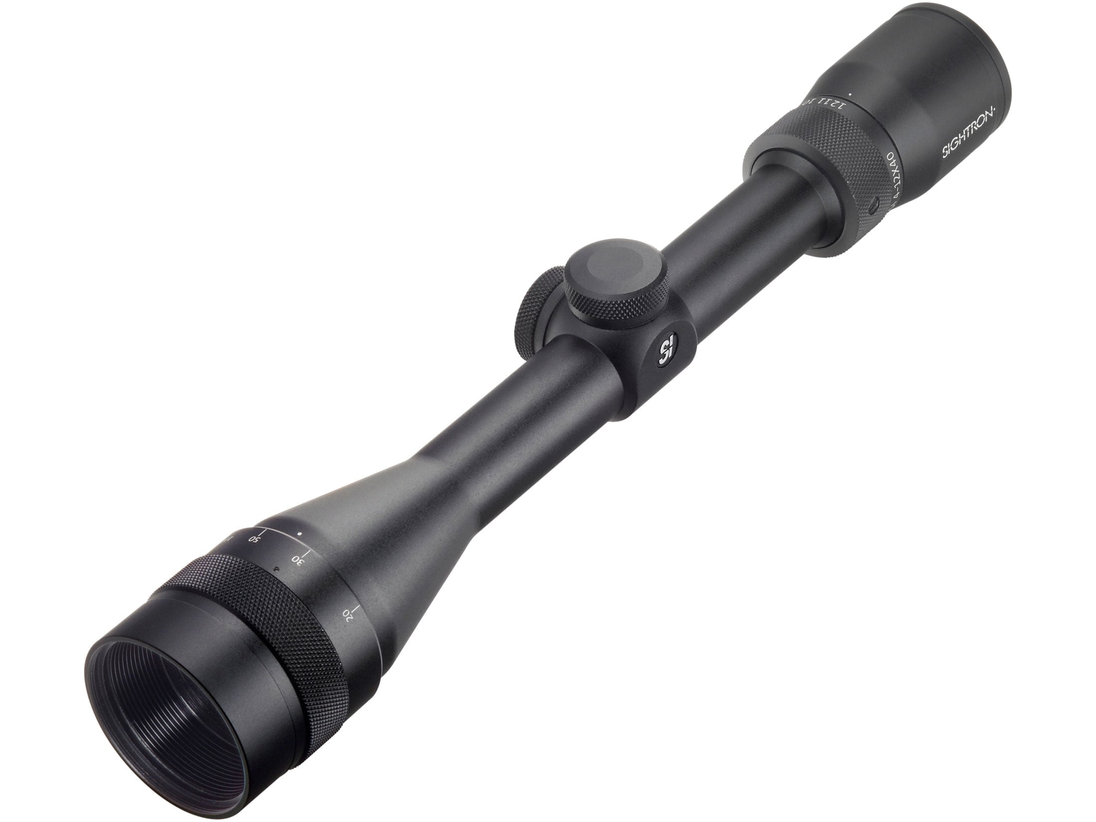 Sightron SI Hunter Series Rifle Scope 4-12x 40mm Adjustable Objective