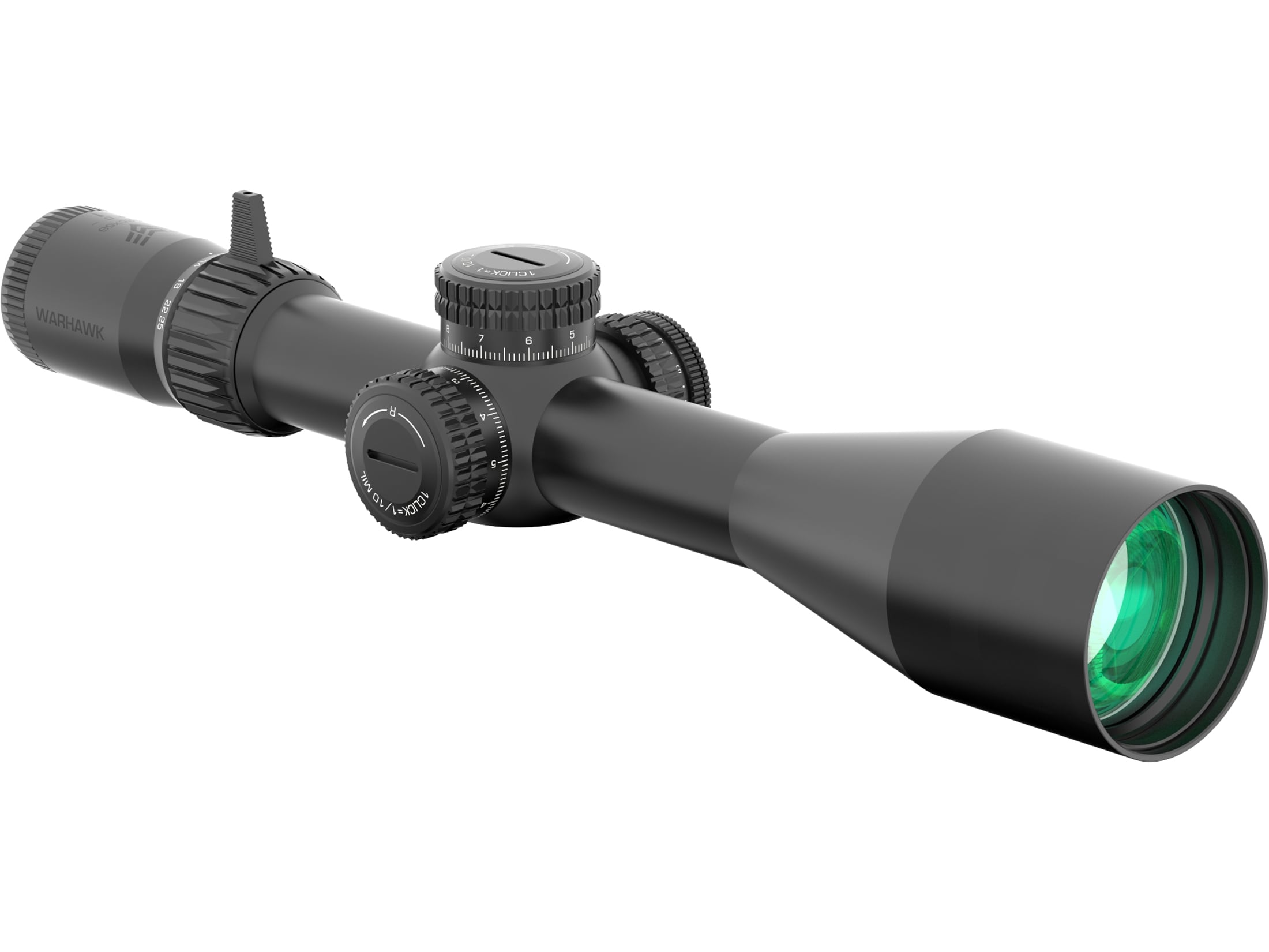 Swampfox Optics Warhawk Tactical Rifle Scope 34mm Tube 3-15x 50mm