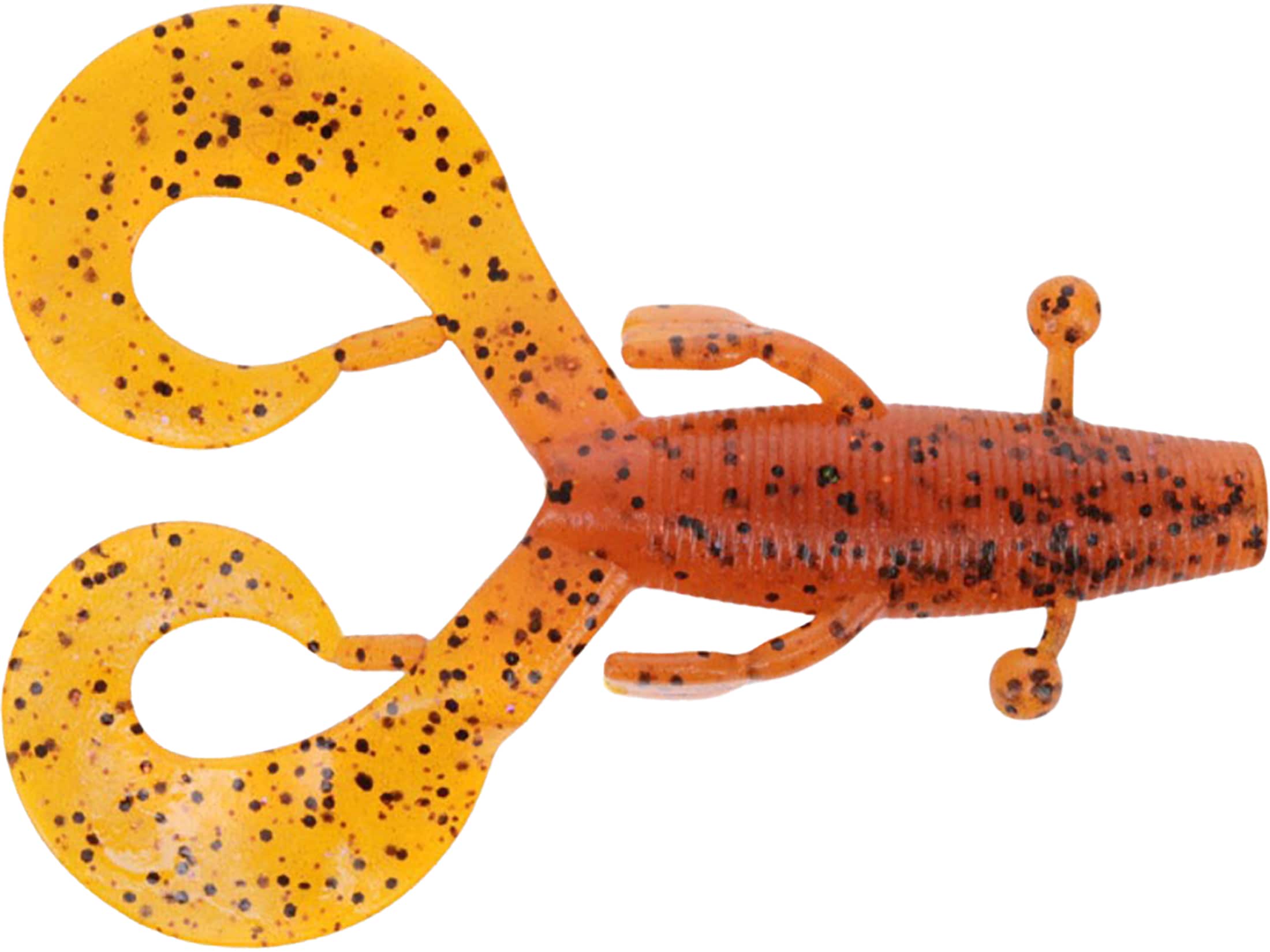 Yamamoto Cowboy Creature Wtr Blk Rd/Lt Wtr Red Blk